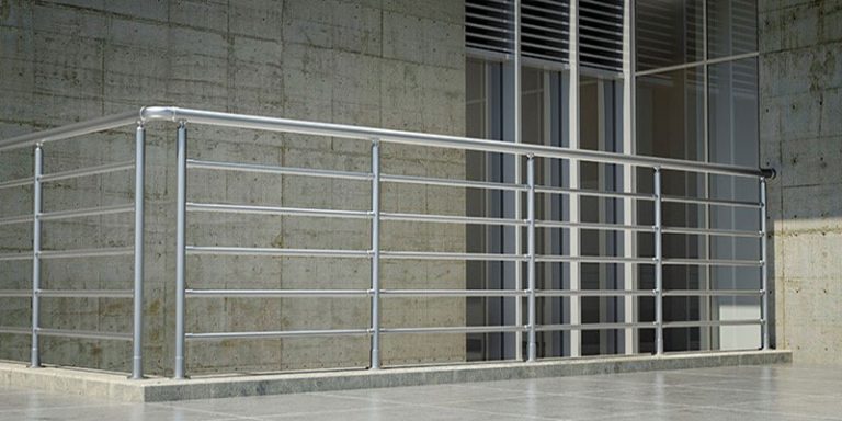 Κάγκελα αλουμινίου τύπου INOX - TechnicalP - Κουφώματα αλουμινίου